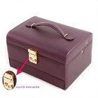 Personalized Large Luxury Jewelry Box For Retail Stores Colorful No Moq