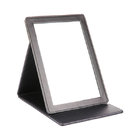 Pu / Leather Cosmetic Table Jewelry Store Mirror Handmade Foldable For Ladies