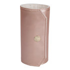 Portable Fashion Roll Up Jewellery Pouch , Leather Jewelry Packaging Bags