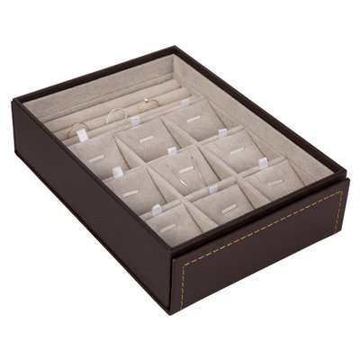 Durable Jewellery Presentation Trays , Wear Proof Necklace Display Case