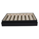 Ring Organizer Jewelry Display Box Cardboard Material Many Slots Easy To Carry