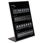 Multi Color Diamond 4c Chart Card Display For Jewelry Shop Eco Friendly