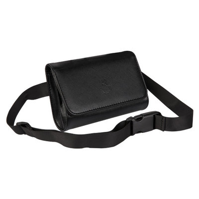 Anti Theft Travel Waist Bag , Lightweight Black Waterproof Fanny Pack