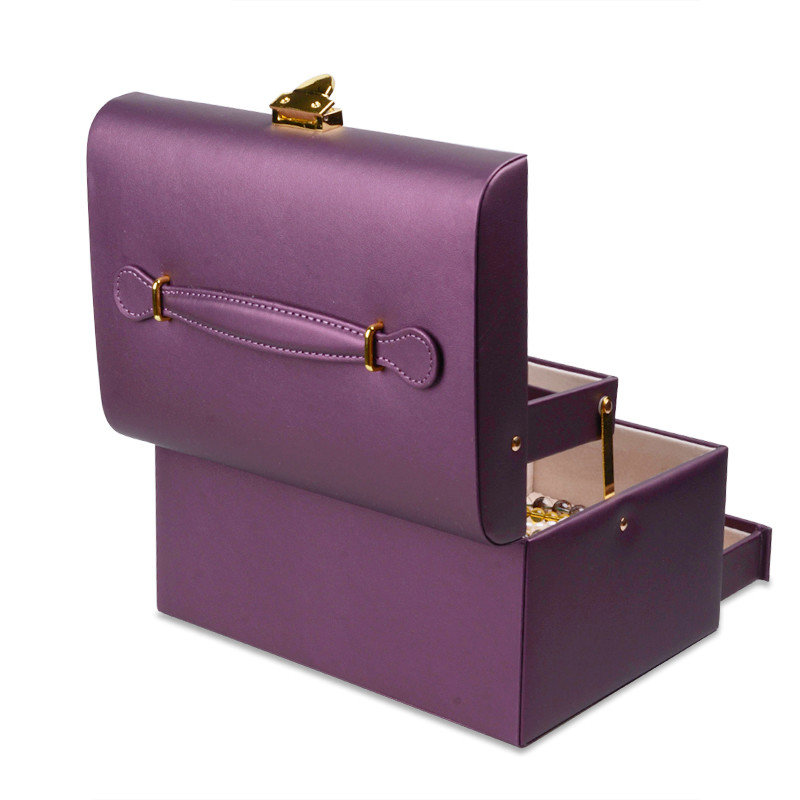 Personalized Large Luxury Jewelry Box For Retail Stores Colorful No Moq