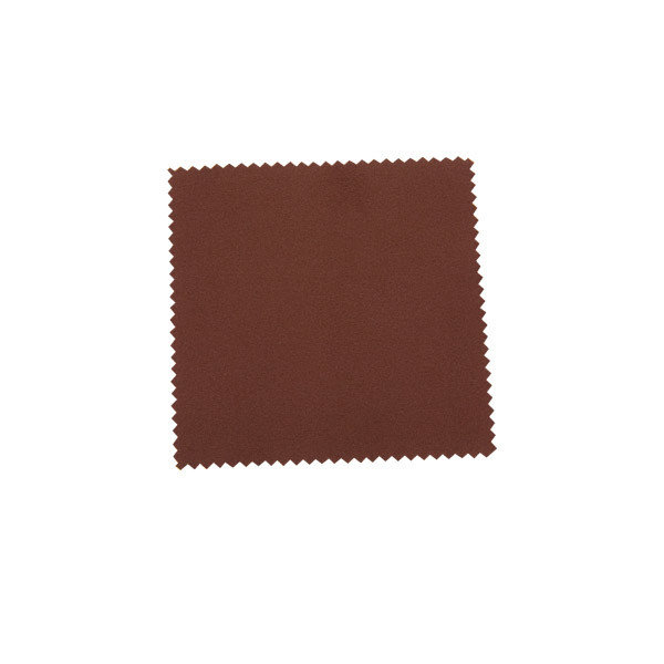 Soft Brown Diamond Cleaning Cloth Customized Logo For Cleaning Watch