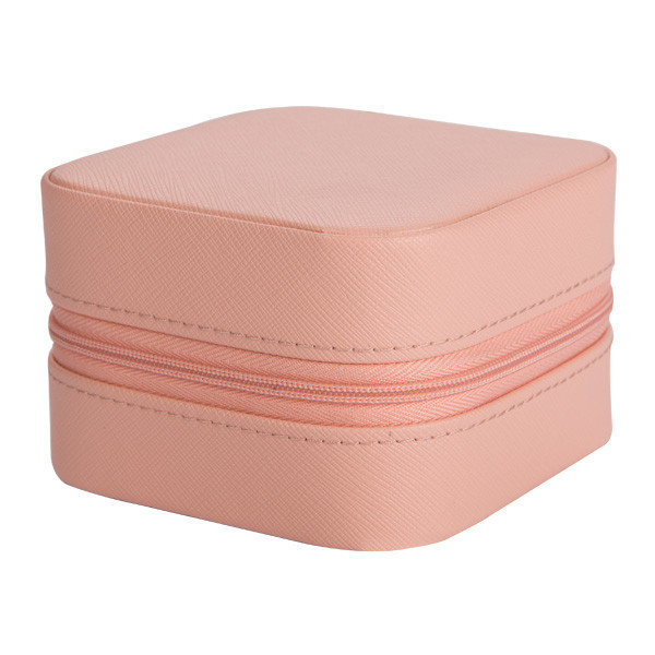 pink  Portable Jewelry box  , Multifunction Travel Ring case